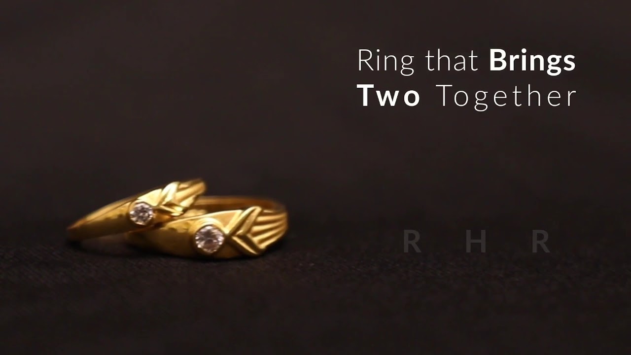 Couple Name Rings,Ring that brings two together and Customized couple ...