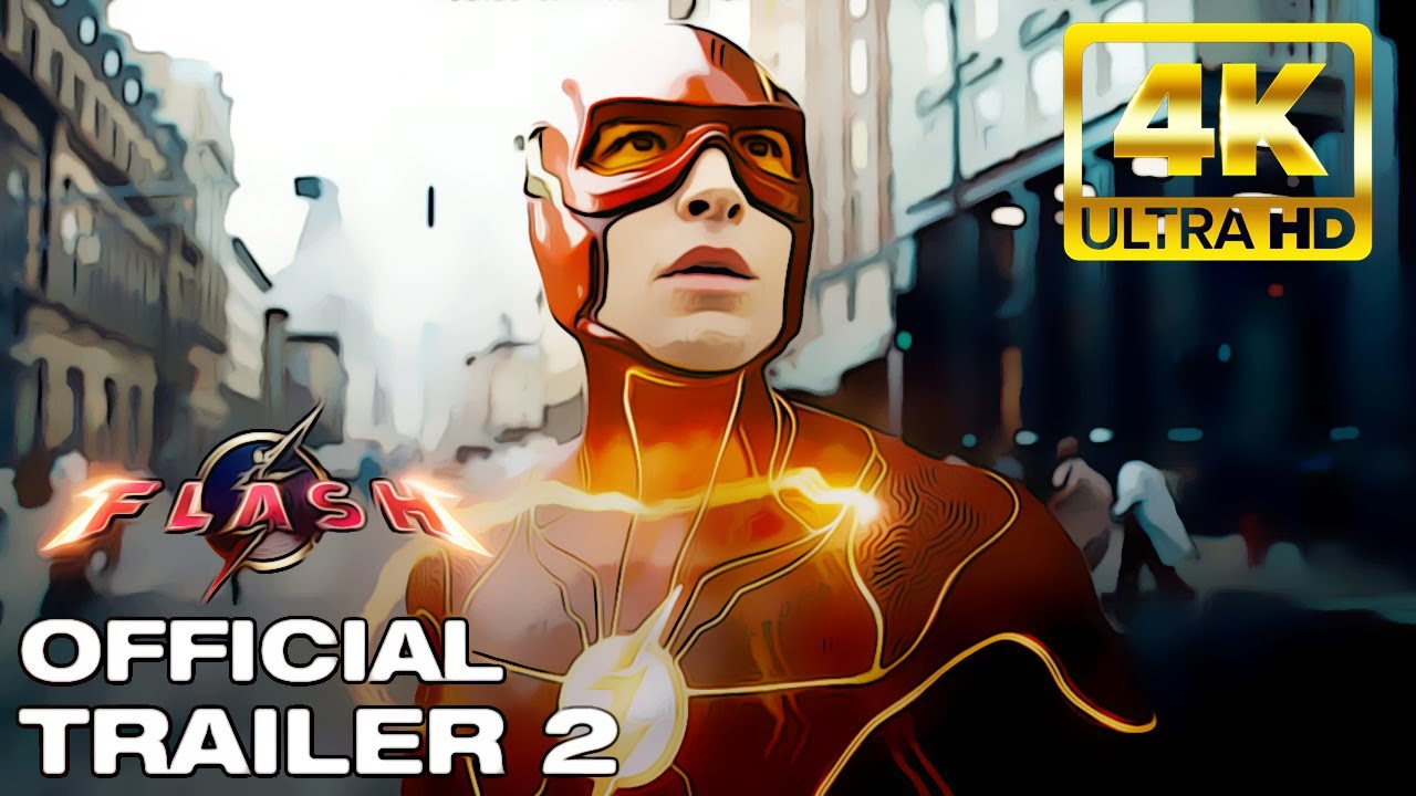 The Flash | Official Trailer 2023 | 2d Animation Style | 4k - YouTube