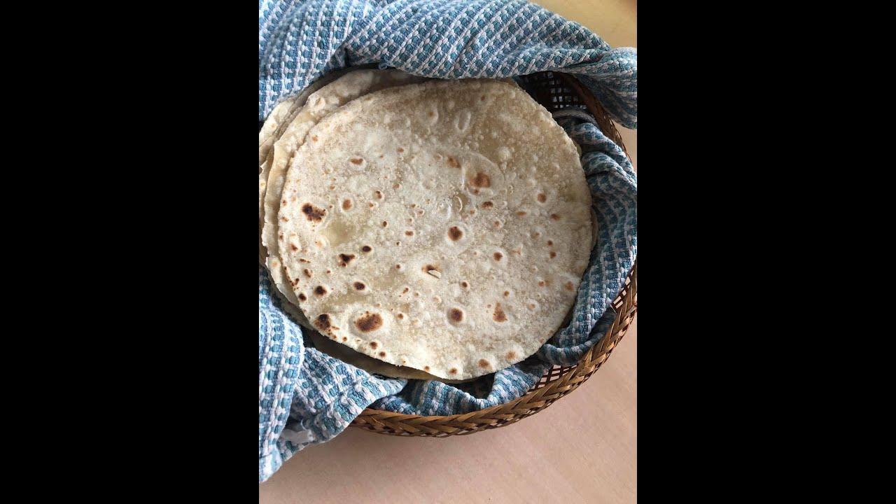 Easy to make Flat or Pita Bread / Shawarma Bread / Chapati (Indian ...