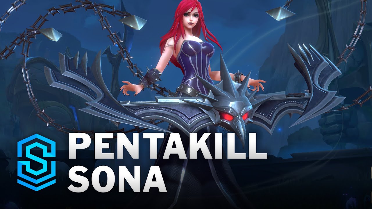 Pentakill Sona Splash Art