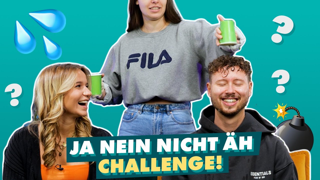 Jonathan Schoeck & AlinaXloves spielen "Ja, Nein, Nicht" - Challenge 😨 ...