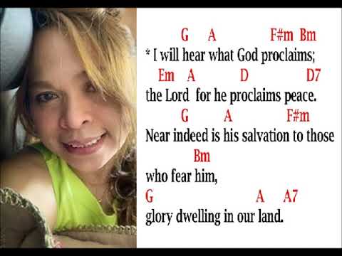 PSALM 85 (YEAR A) LORD, LET US SEE YOUR KINDNESS, AND GRANT US YOUR ...