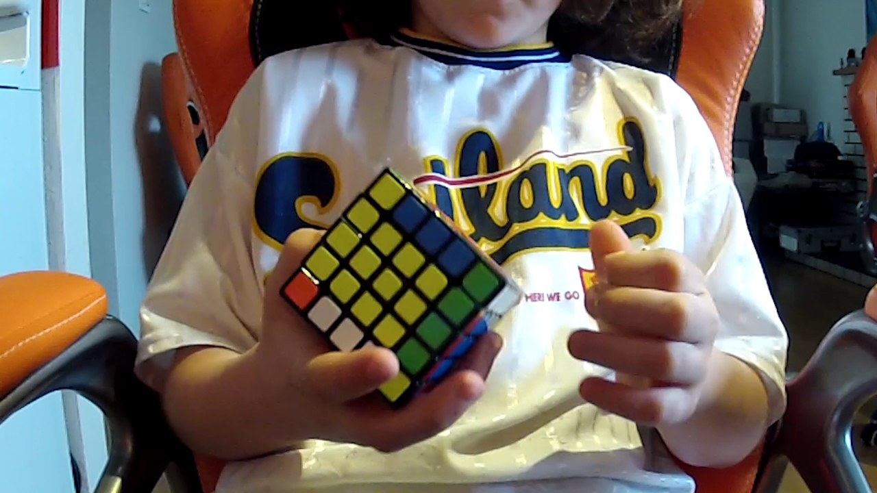 5x5x5 Cube Solve 7 min 46 seconds @ 5x speed - YouTube