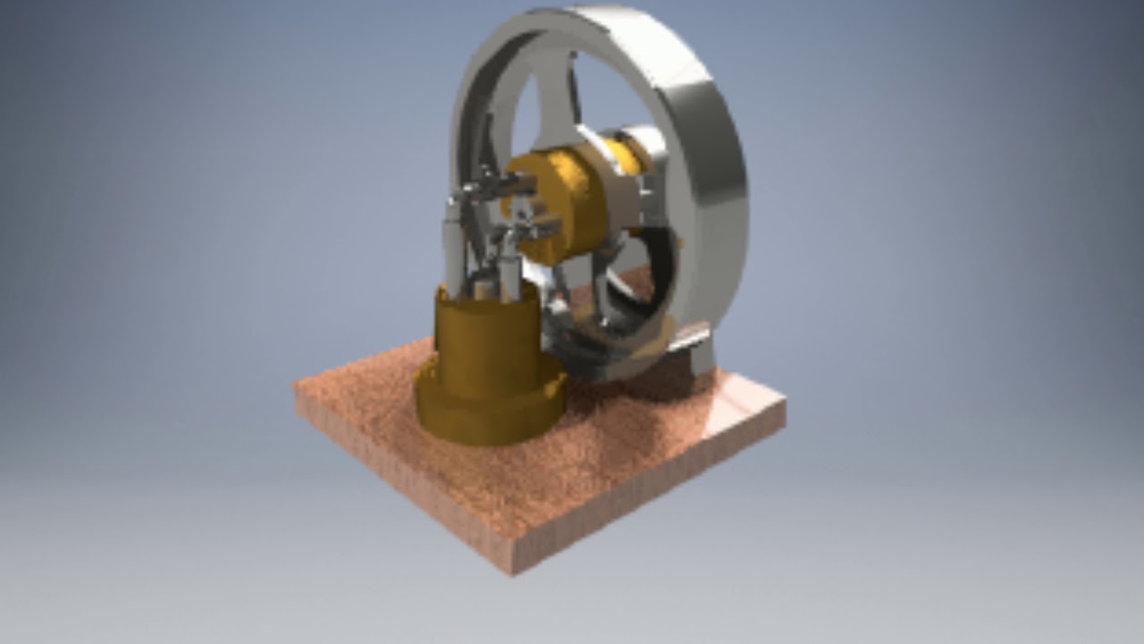 Elbow Engine Assembly - Inventor 2019 Animation - YouTube