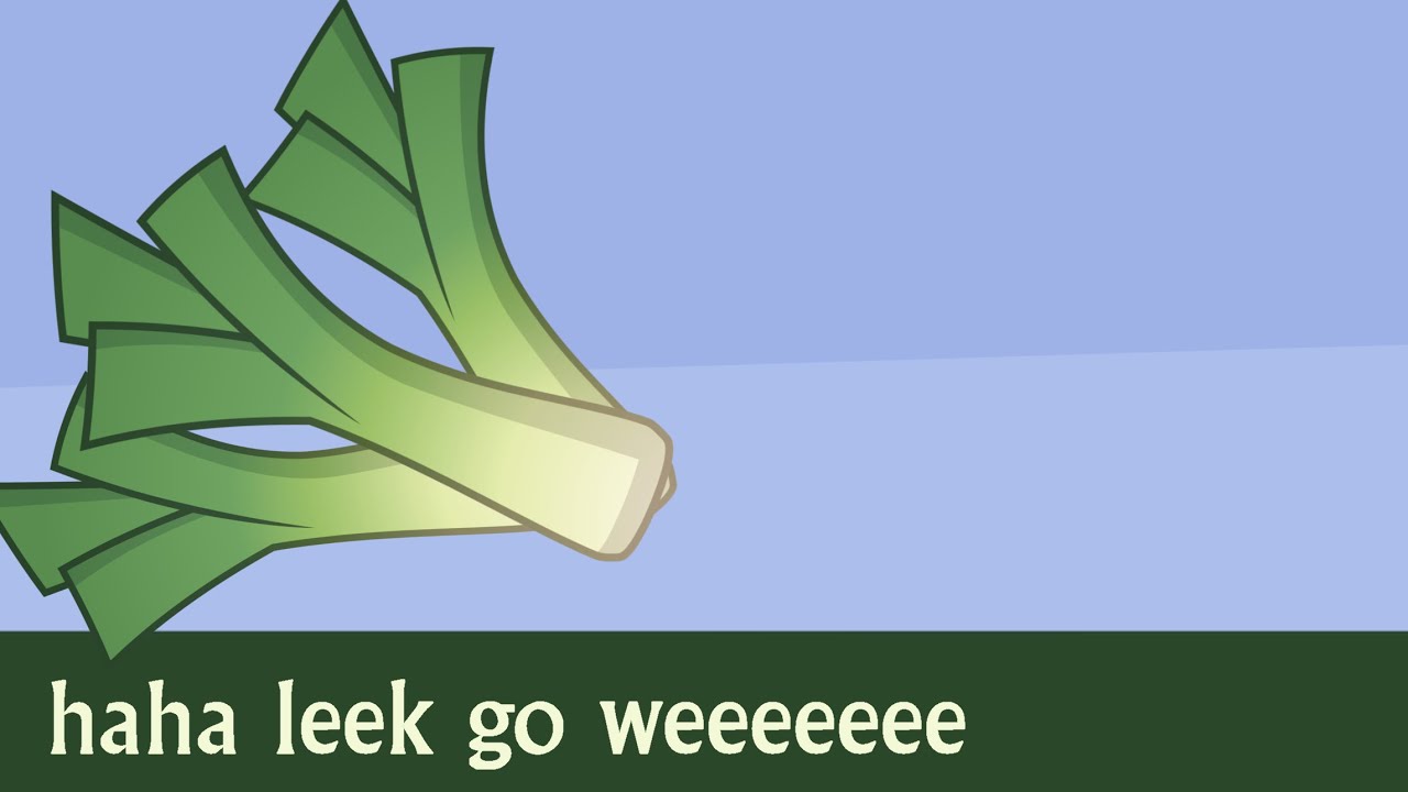 spinning leek - YouTube