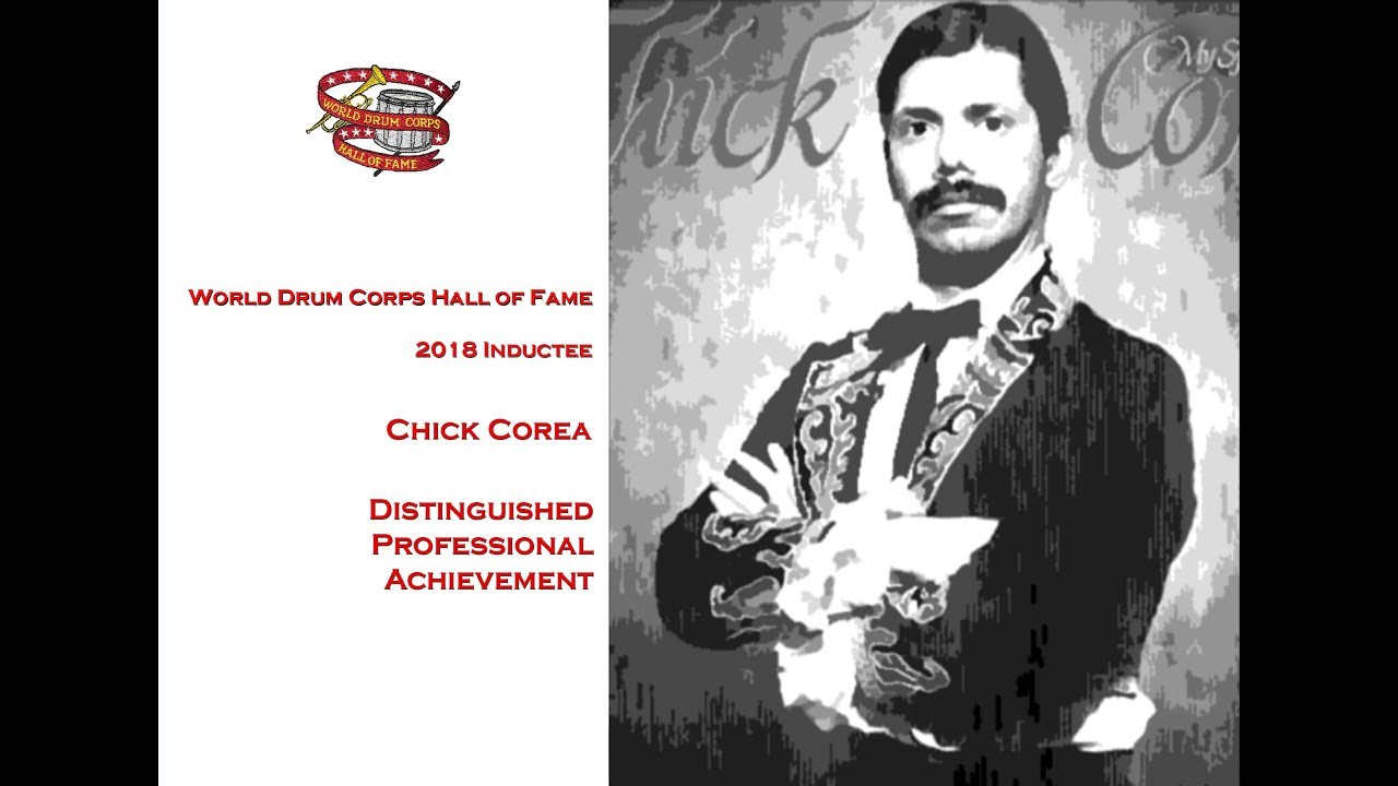 Chick Corea - World Drum Corps Hall of Fame 2018 Inductee - YouTube