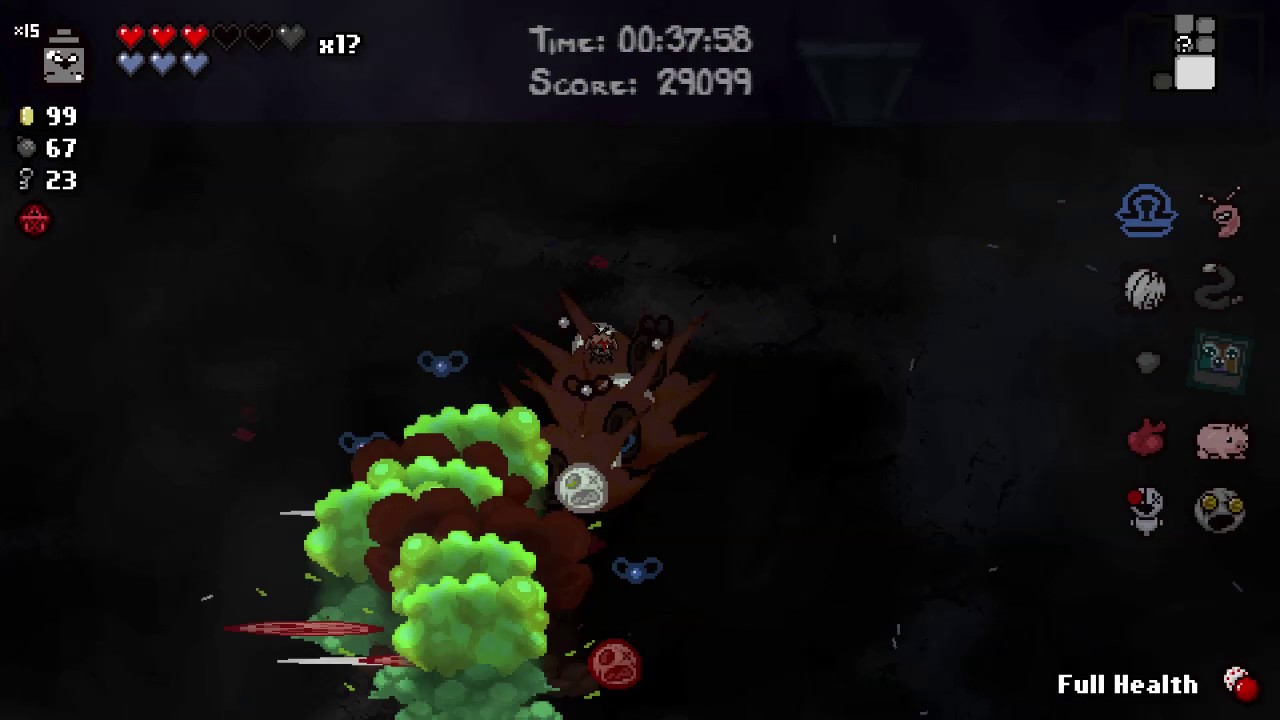 TBOI: Afterbirth - Dr. Fetus, Ipecac, Inner Eye with increased Tears ...