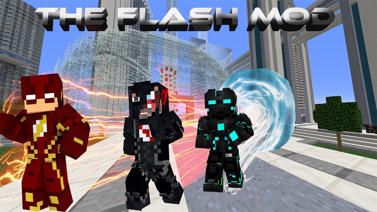 Minecraft The Flash/Speedster Mod Review (Time remnants,Breaches and ...