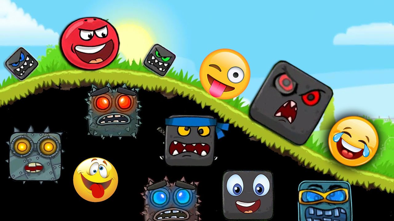 RED BALL 4 - "BURRIED FUNNY SUPERSPEED" Gameplay in Green Hills with ...