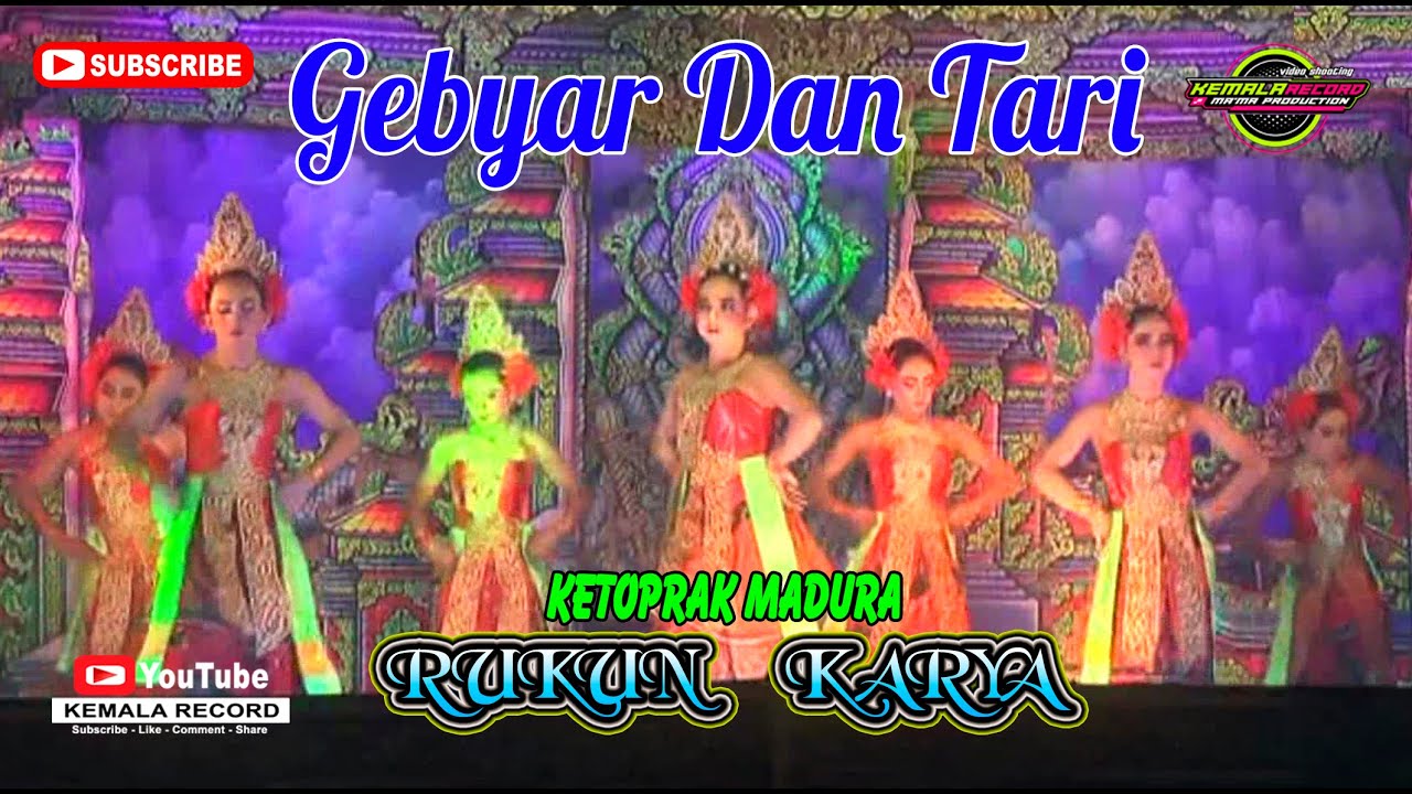 RUKA TERBARU 2023 // GEBYAR DAN TARI SAPE PAJENGAN KETOPRAK MADURA RUKUN KARYA BY KEMALA RECORD ...