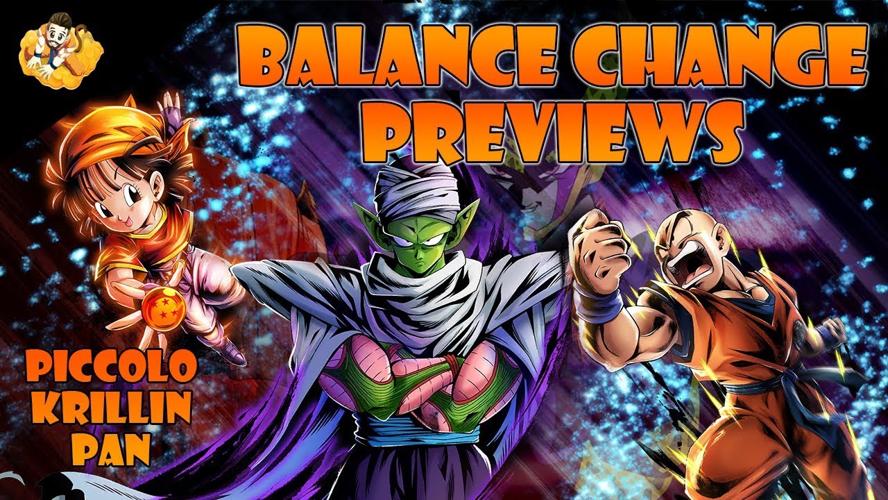 Piccolo Krillin Pan Getting Balance Change Buffs Dragon Ball Legends DB ...