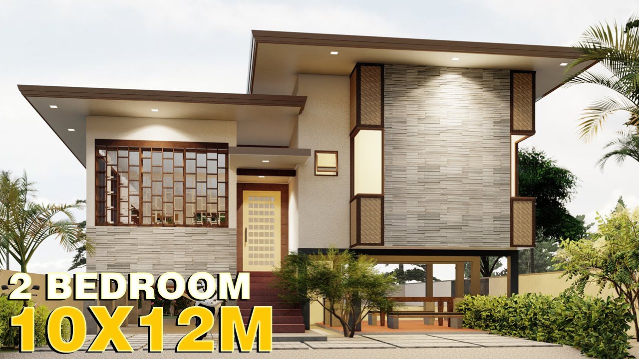 12X10 Elevated Bahay Kubo 2 Bedrooms 85 sqm. - YouTube