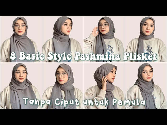 Tutorial Hijab Pashmina Simple Tanpa Ninja