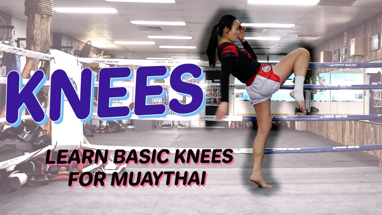 LEARN KNEES |Technique Tutorial - Muaythai Basic for Newbies (Rear Knee ...