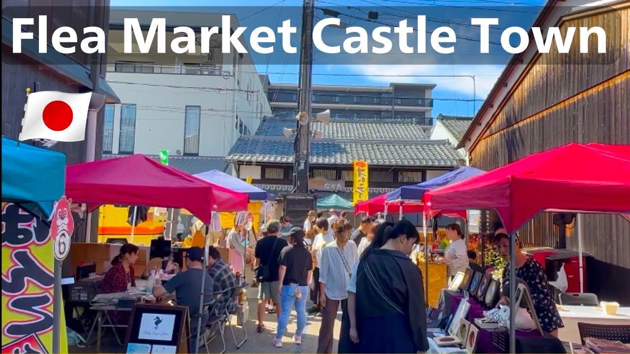 Don't Miss This Flea Market In Medieval Japan - YouTube