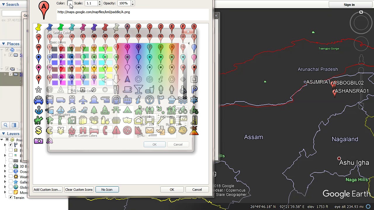How to Import-Open a KML file in Google Earth - YouTube