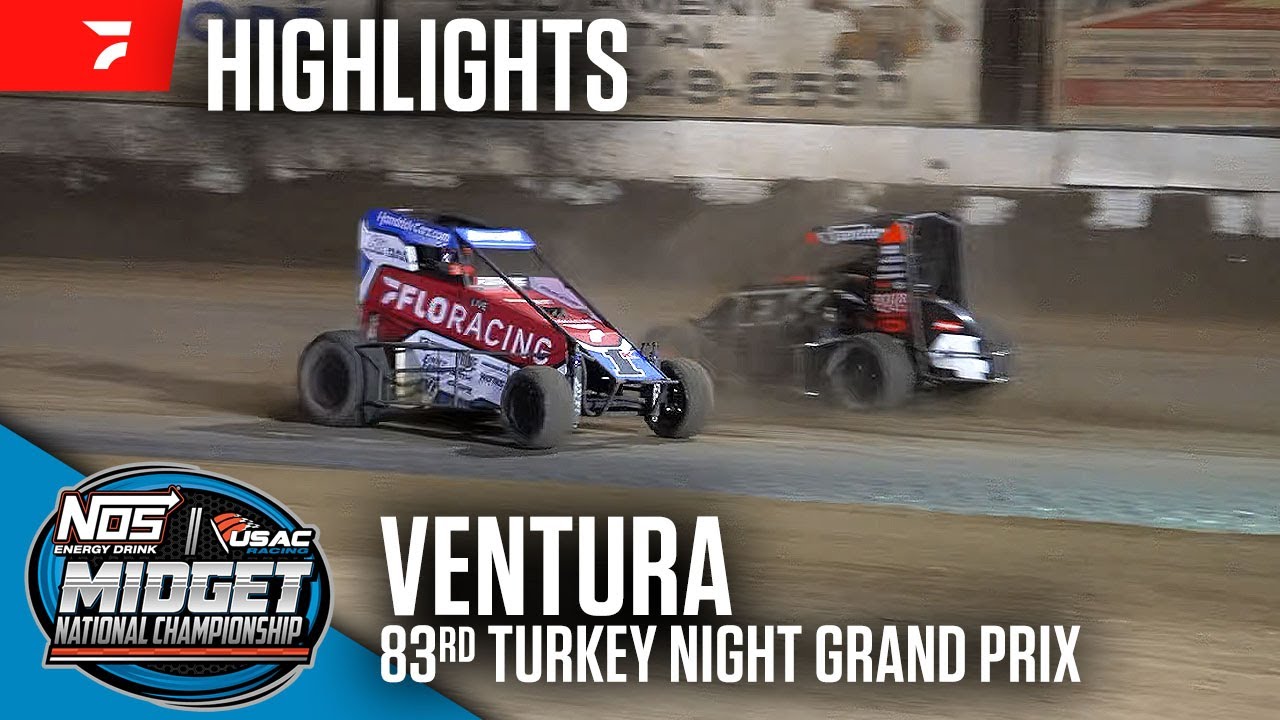 83rd Turkey Night Grand Prix | USAC Midgets at Ventura Raceway 11/30/24 ...