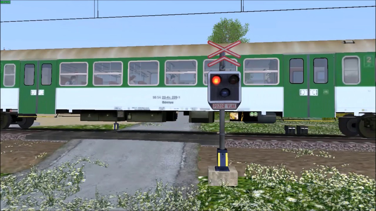 Železniční přejezdy - AŽD 97 ve hře TS 18 #2 - YouTube