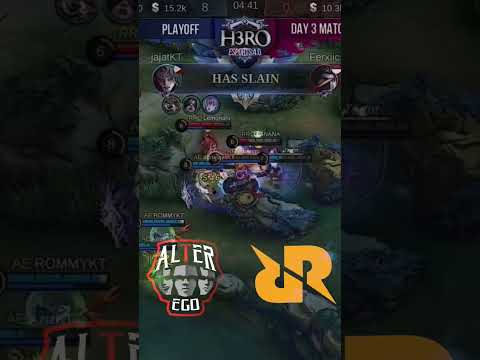 ALTER EGO VS RRQ PAI VS EVERYBODY #mlbbshort #aerekt #aepai #rrq