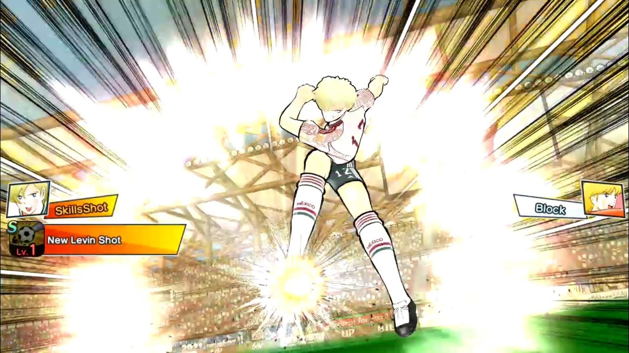 New Levin Shot (Stefan Levin) - Captain Tsubasa Dream Team Skill - YouTube