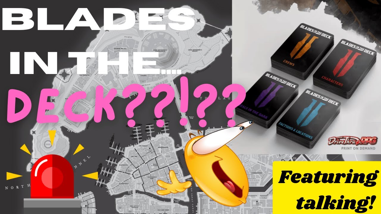 Quick Review of FIVE Different Decks for Blades in the Dark - Are They ...