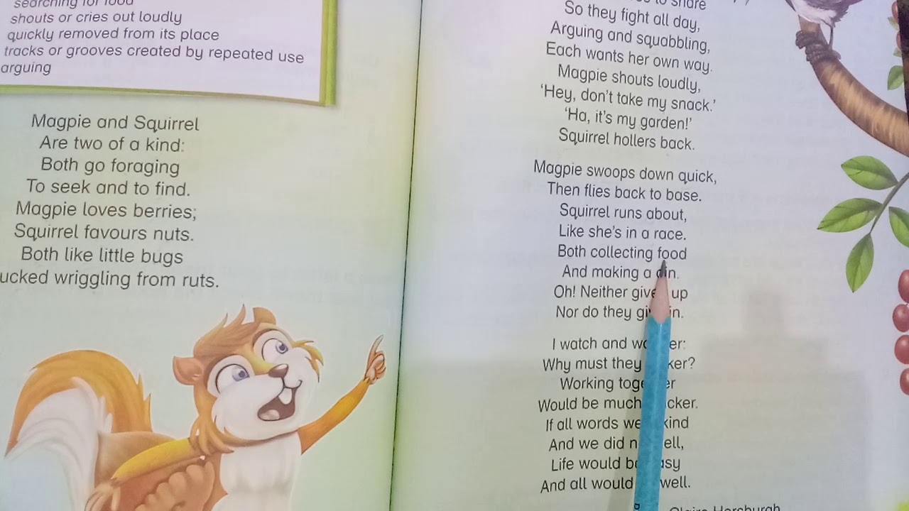 New Oxford Modern English grade three poem Outside My Window - YouTube