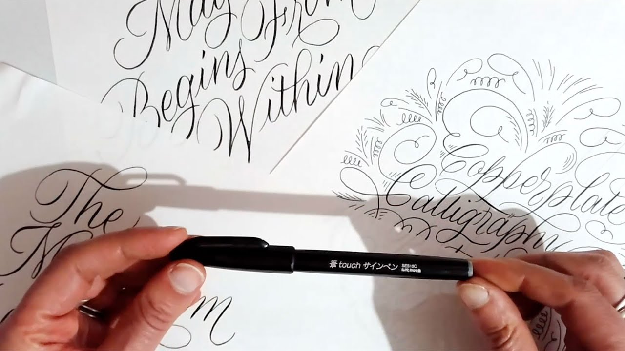 3 Outcomes to Script Brush Lettering - YouTube
