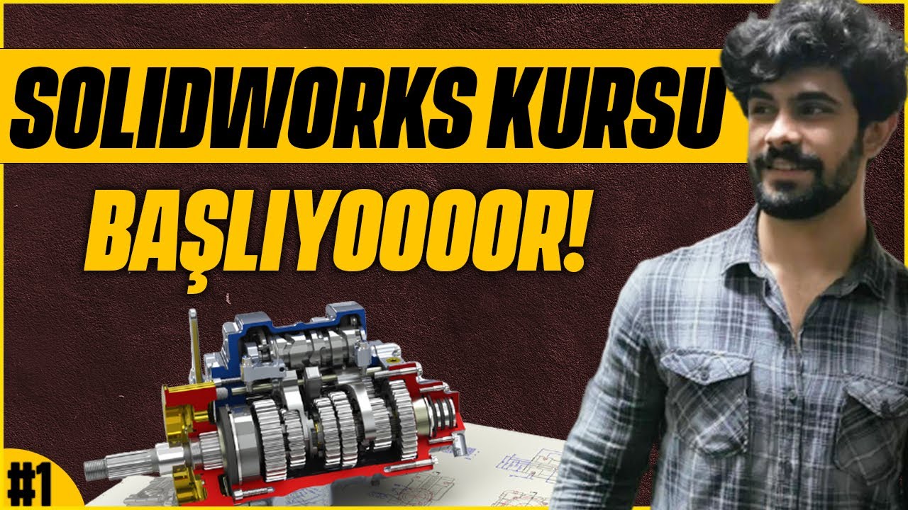 SOLIDWORKS KURSU BAŞLIYOR! | Solidworks Eğitim / Çizim Videoları Türkçe ...