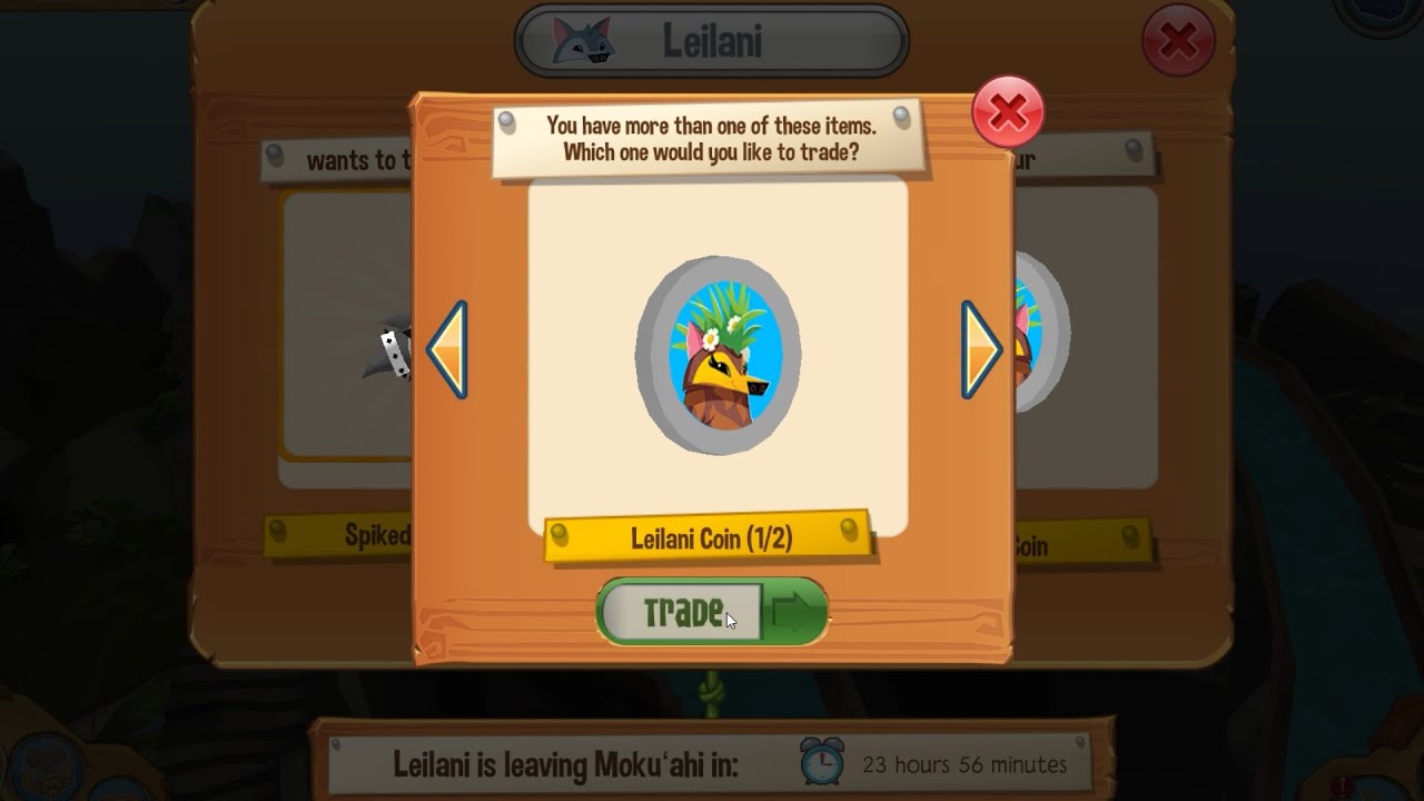 Leilani Tuesday (09-May) | Rare Spiked Collar Tail -- Leilani Coin ...