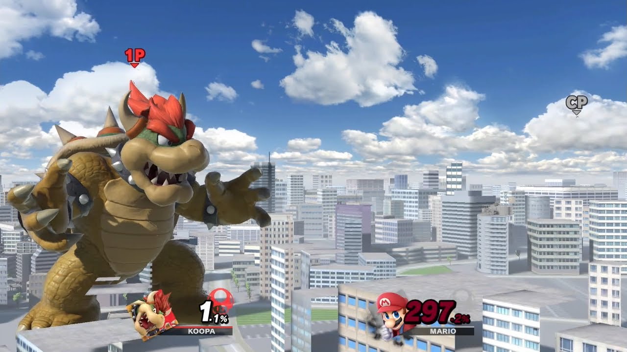 ssbu growing giant bowser - YouTube