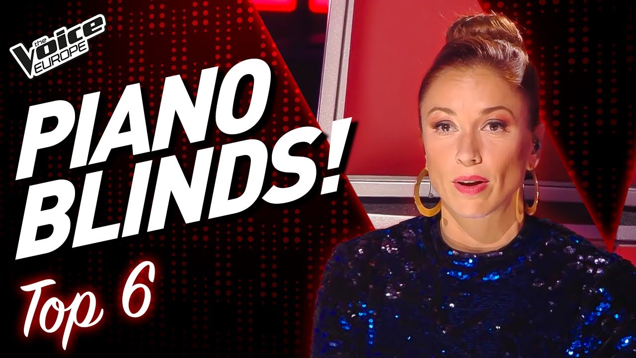 INCREDIBLE PIANO Blind Auditions on The Voice! | TOP 6
