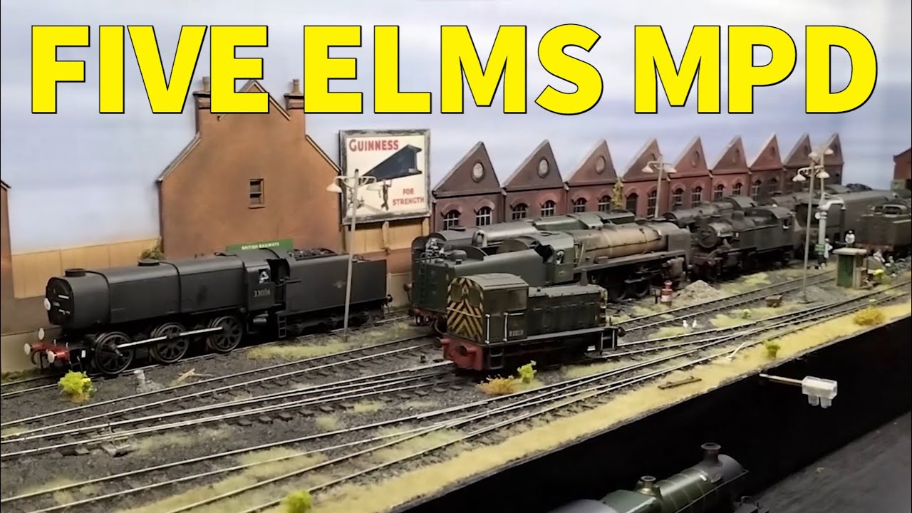 'Five Elms MPD' 00 Gauge Model Railway - YouTube