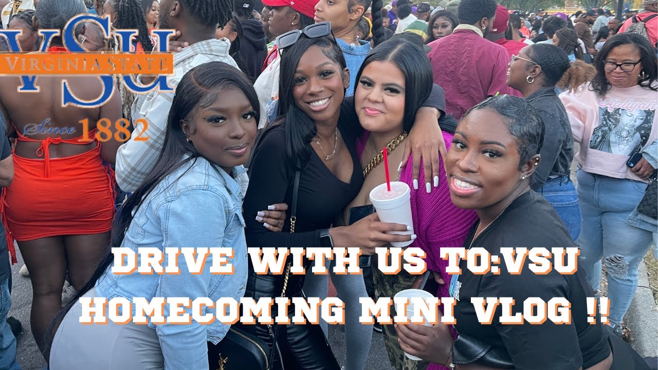 Virginia State University Homecoming Mini Vlog HBCU - YouTube