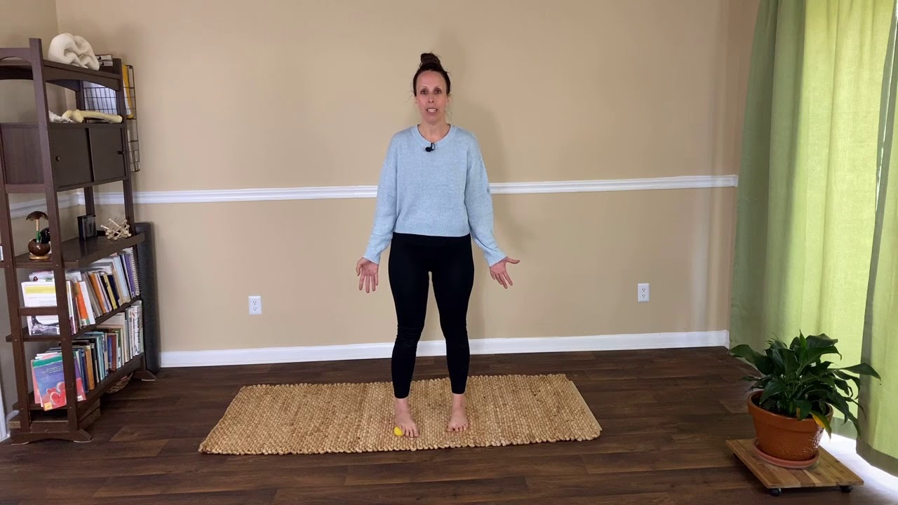 feet ball rolling - YouTube