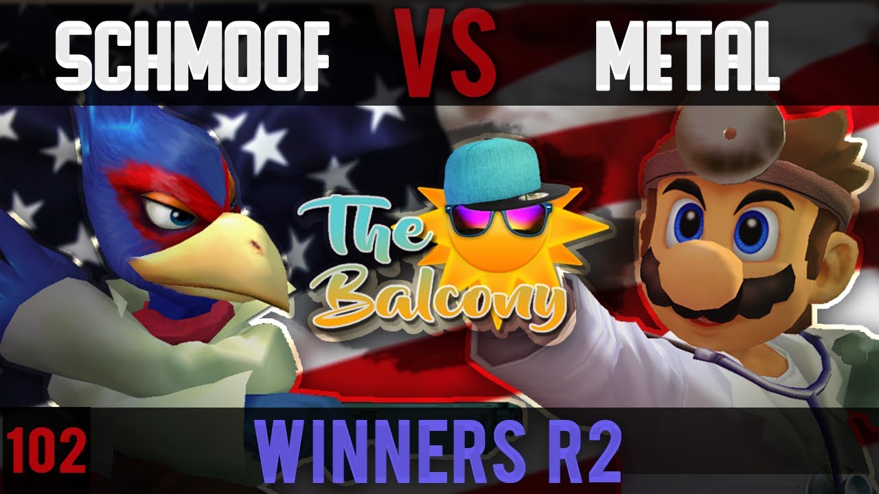 Melee @ the Balcony 102 - Winners R2 ft. BCB|Schmoofy (Falco) VS Metal ...