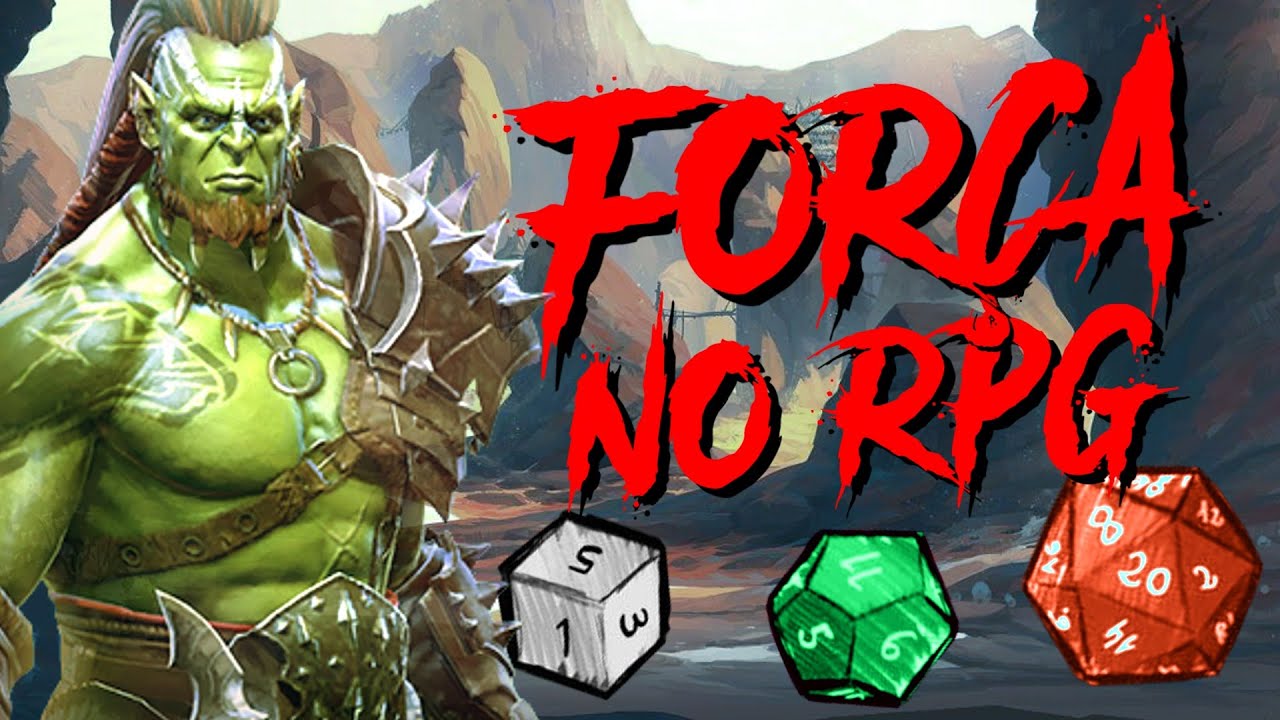 COMO FUNCIONA O ATRIBUTO FORÇA NO RPG? (explicando D&D 5.0) - YouTube