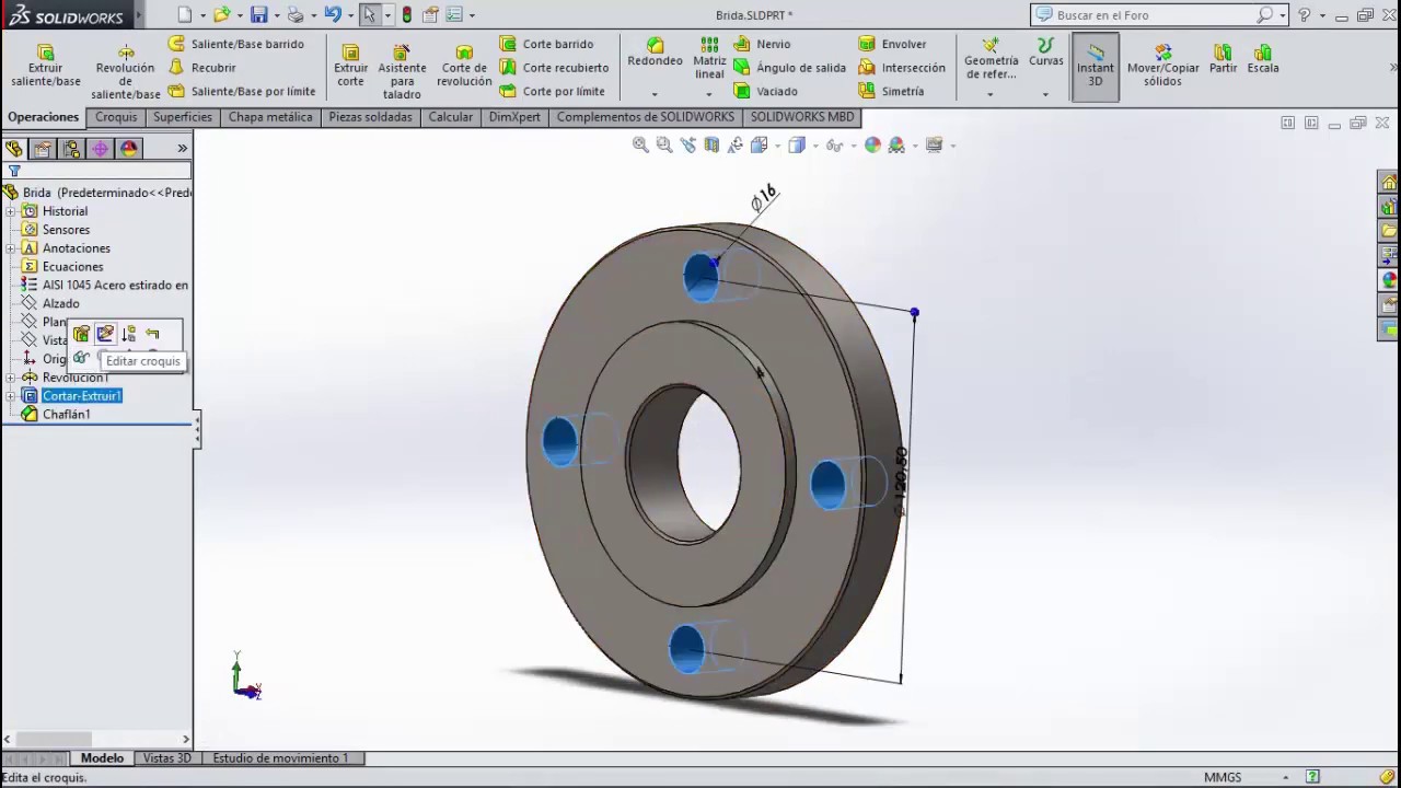 Parametrización Solidworks - YouTube
