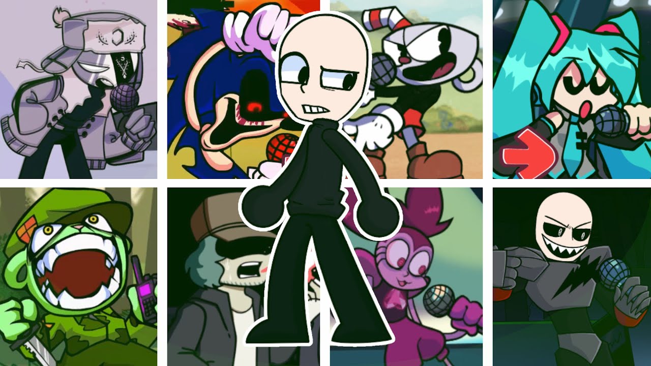 DREAM OF PEACE but Every Turn a Different Character Sings💙💛(FNF But ...