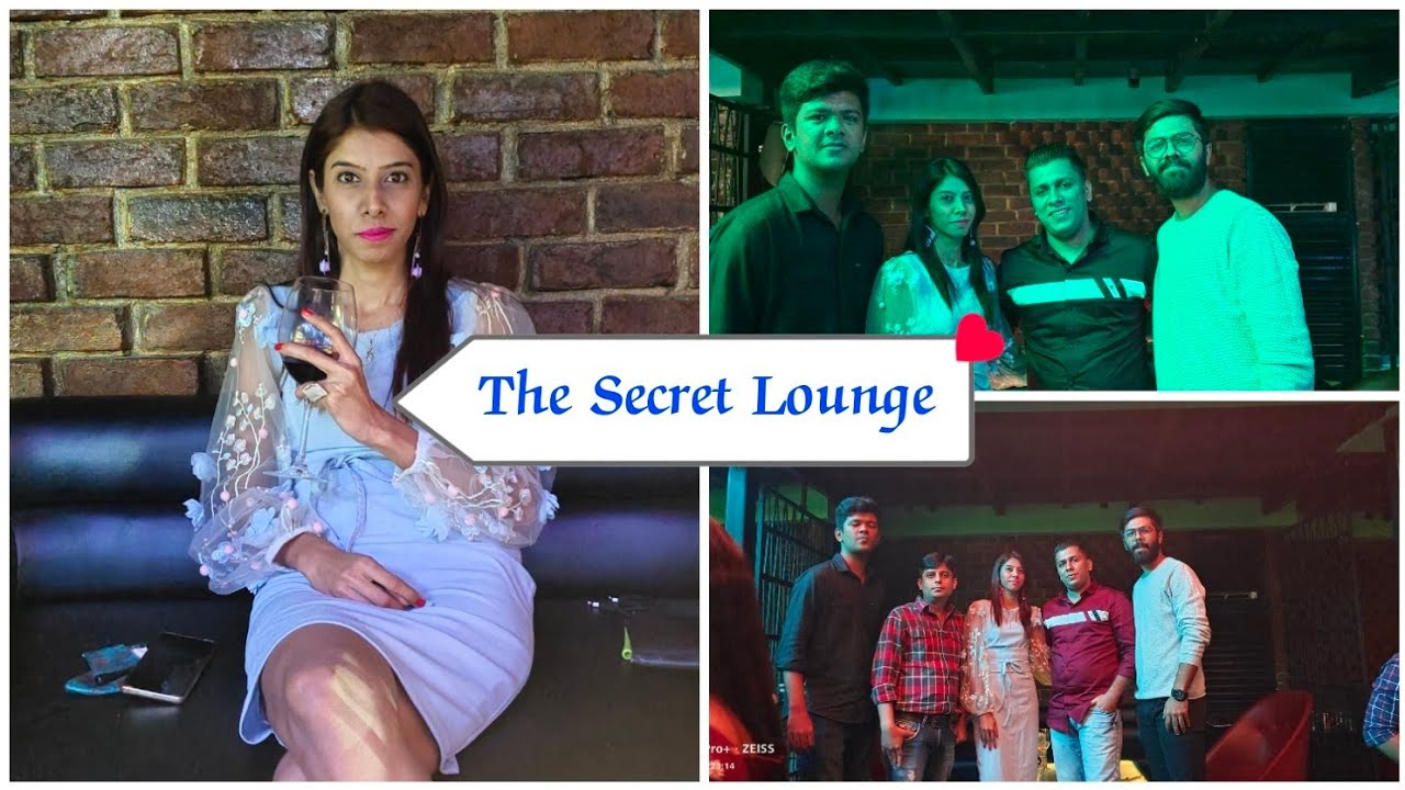 Lounge With The Best Lightings | New Party Spot | The Secret Lounge ...
