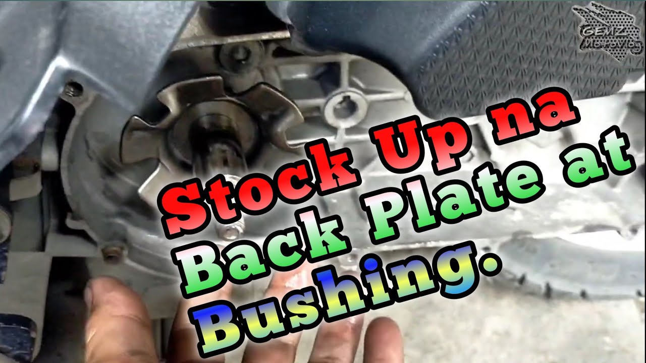TIPS | Stock Up na Back Plate at Bushing. - YouTube