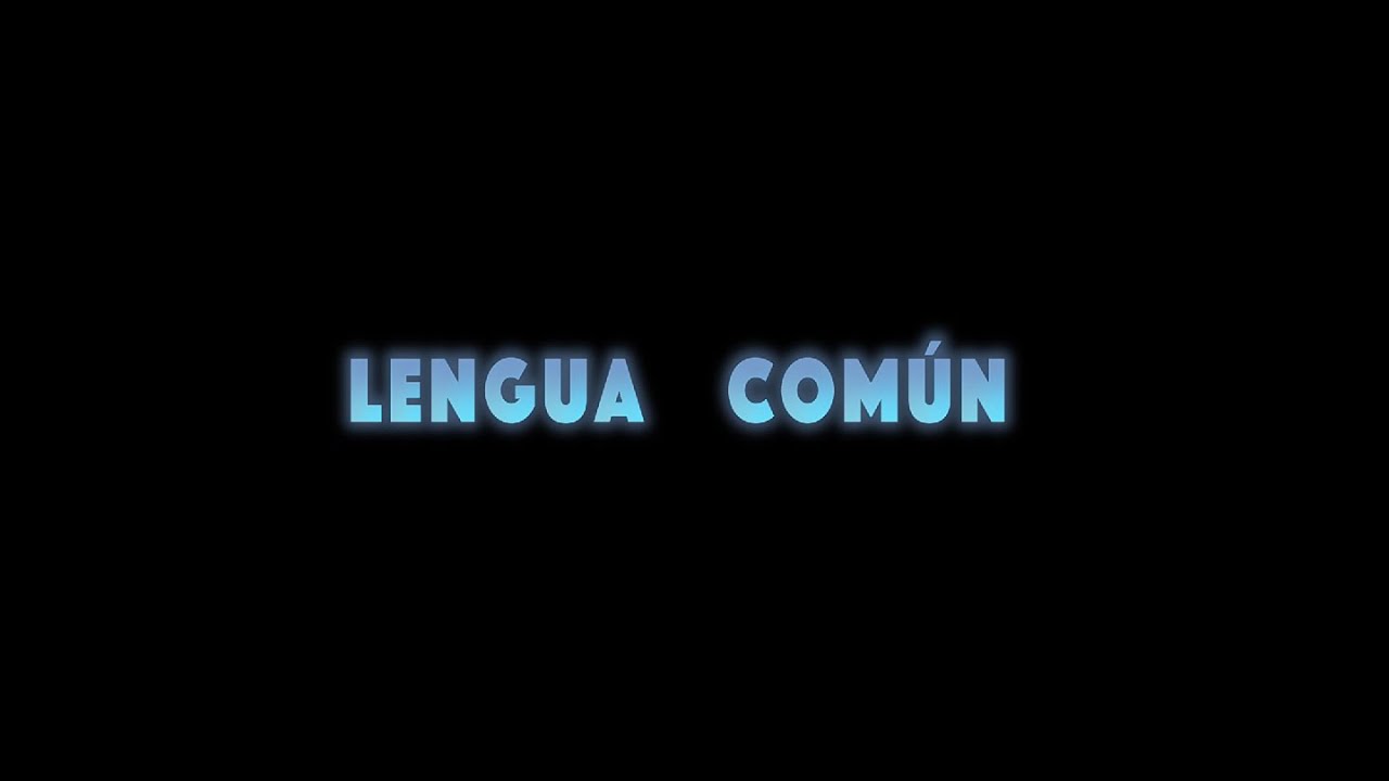 LENGUA COMUN / COMMON LANGUAGE | Redbull Futur/IO - YouTube