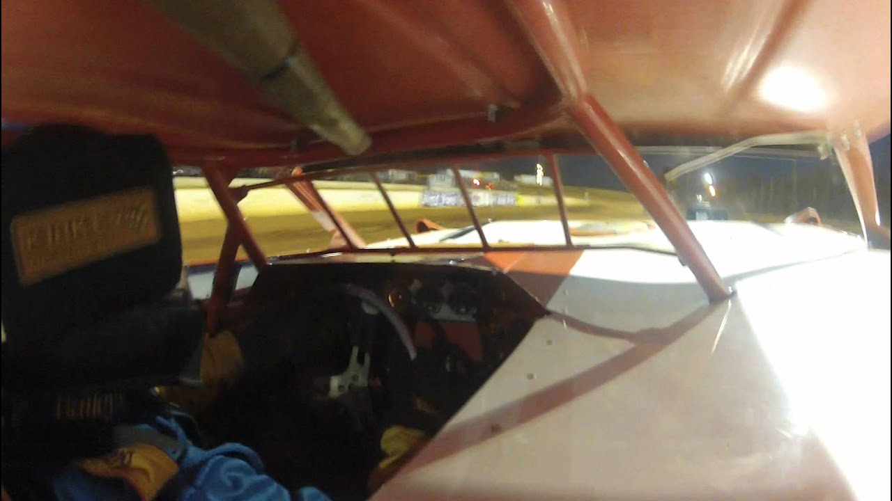 Dirt Track Racing - Open Wheel Modified Gopro In Car Cam - YouTube