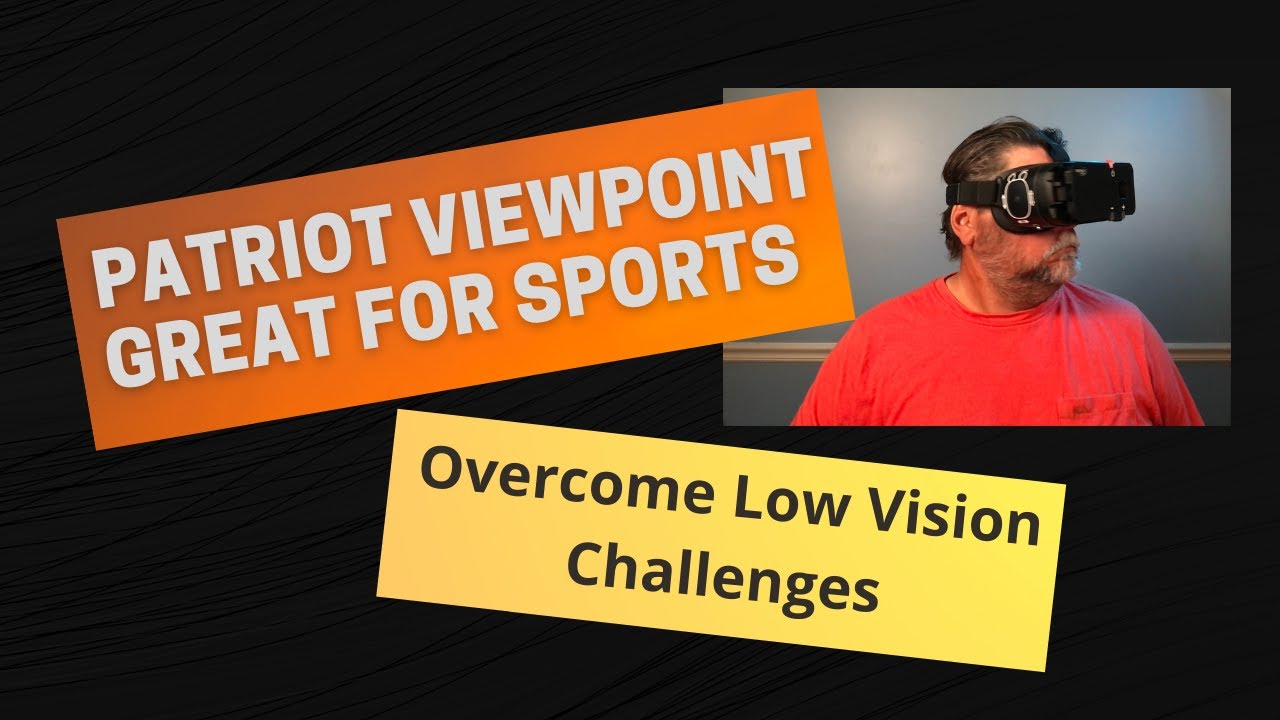Patriot Viewpoint the best digital magnifier for sports viewing - YouTube
