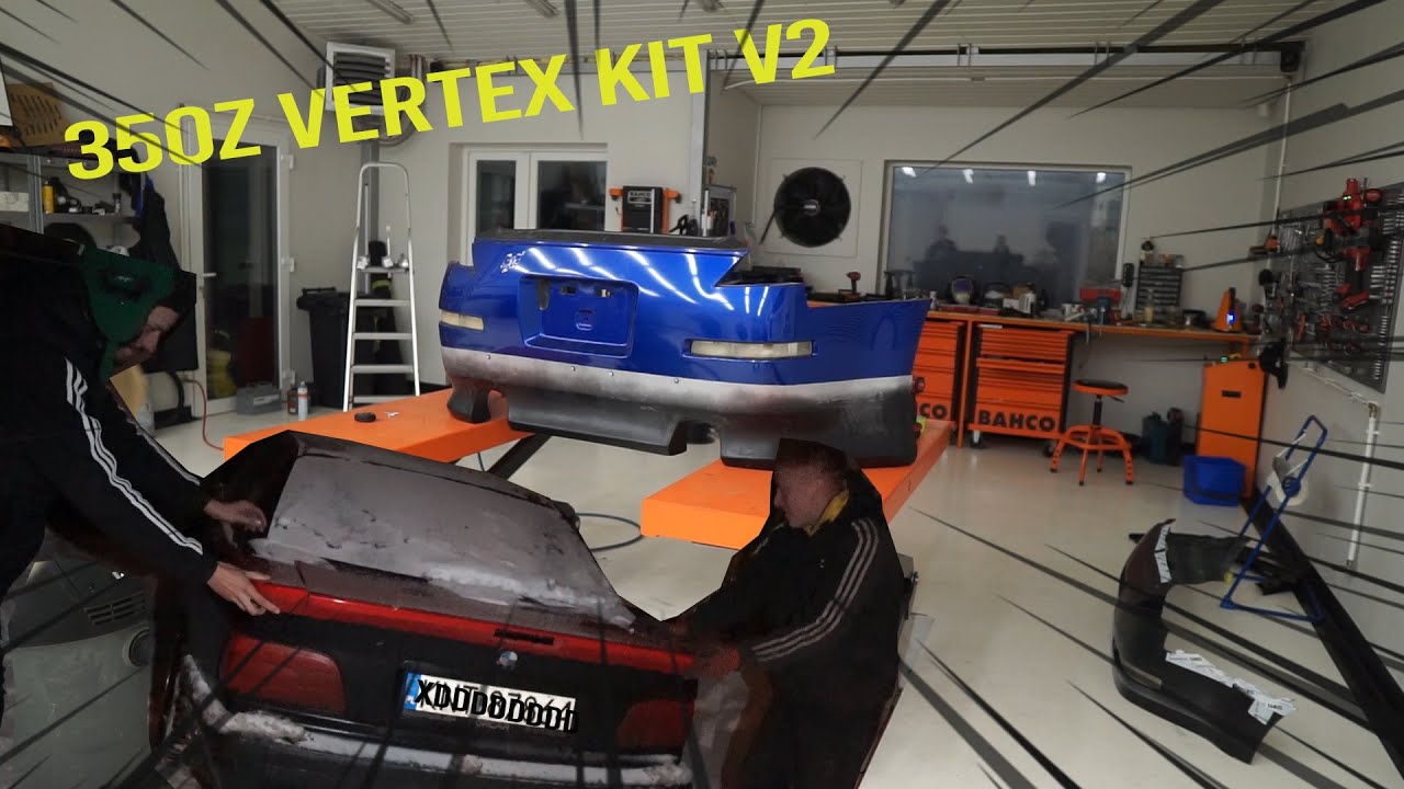 NISSAN 350Z VERTEX KIT X CARBONERRE X BMW E36 HOT AF / s01e09 - YouTube