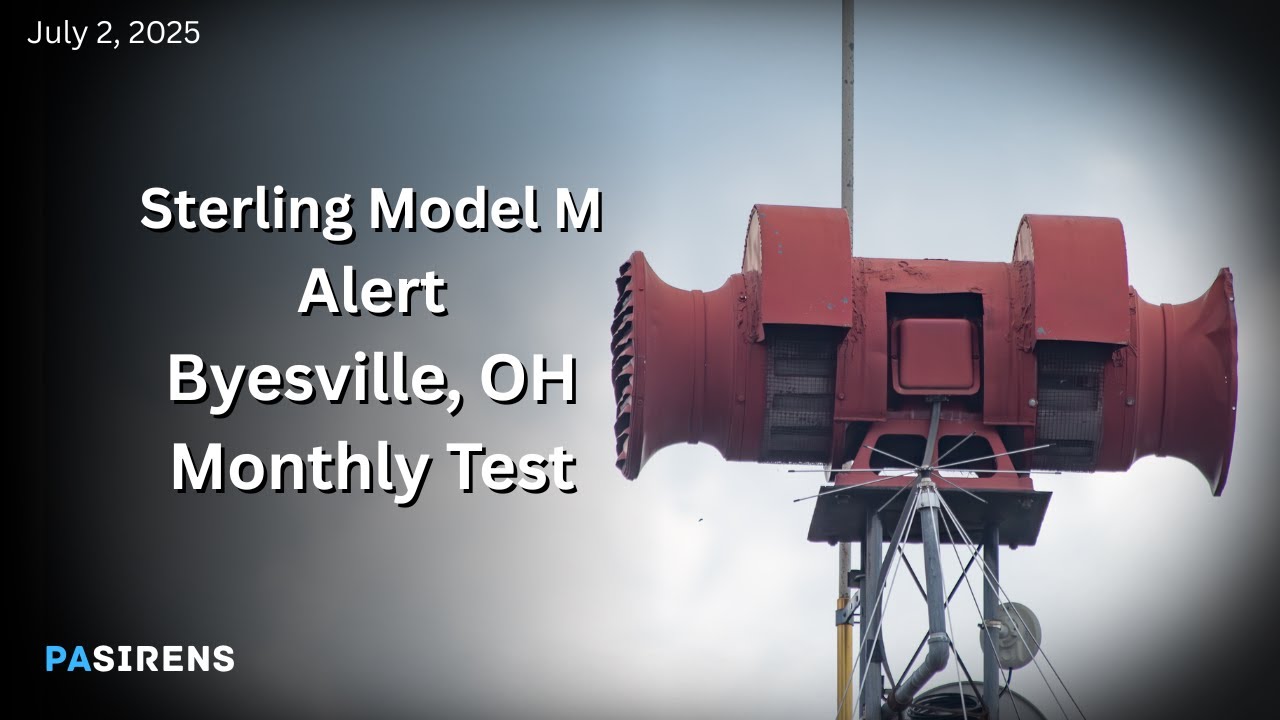 Sterling Model M (8/16) | 2 Min. Alert | Byesville, OH (Guernsey Co ...