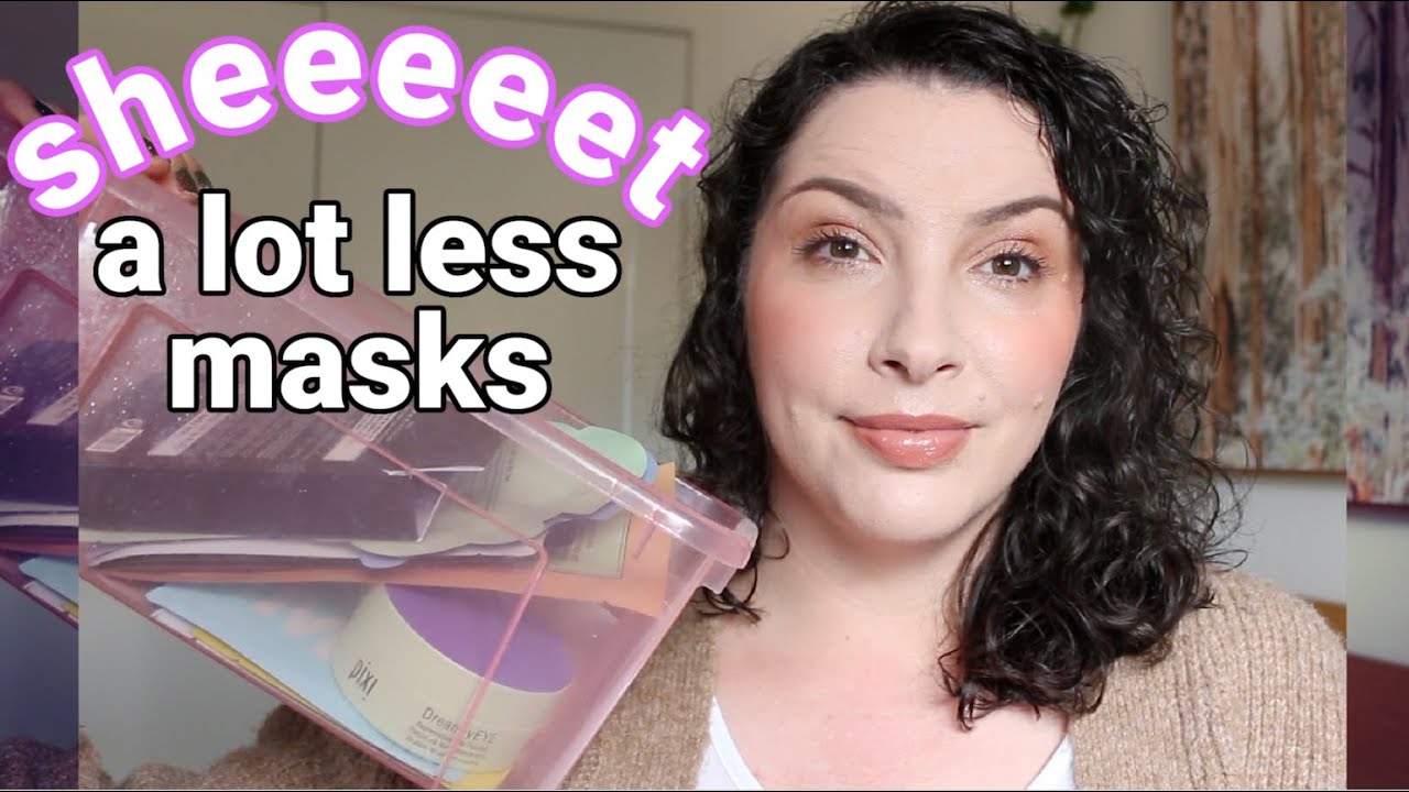 Sheet mask project pan - October check in - YouTube