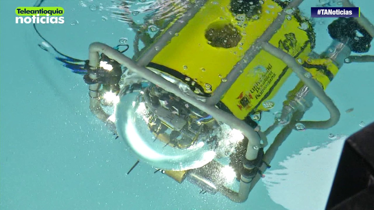 Varias universidades crearon el primer robot submarino de Colombia ...
