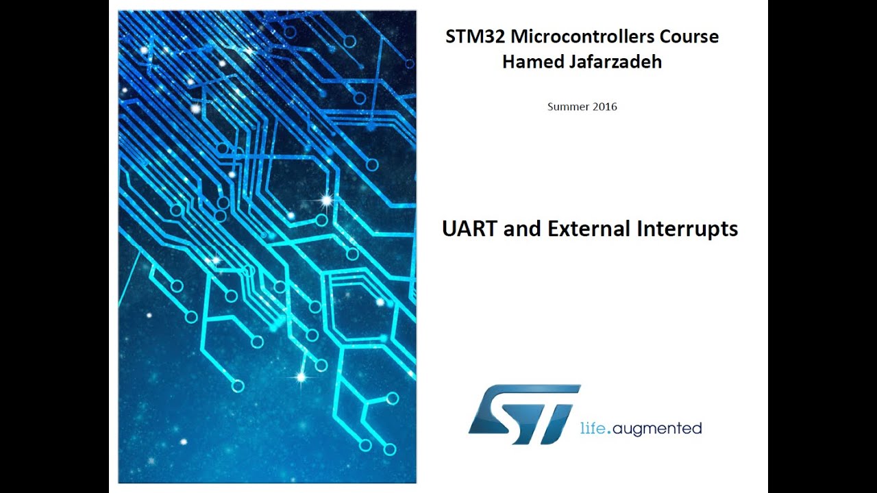 Stm32cube Uart And External Interrupt Tutorials In Persian Youtube 8028