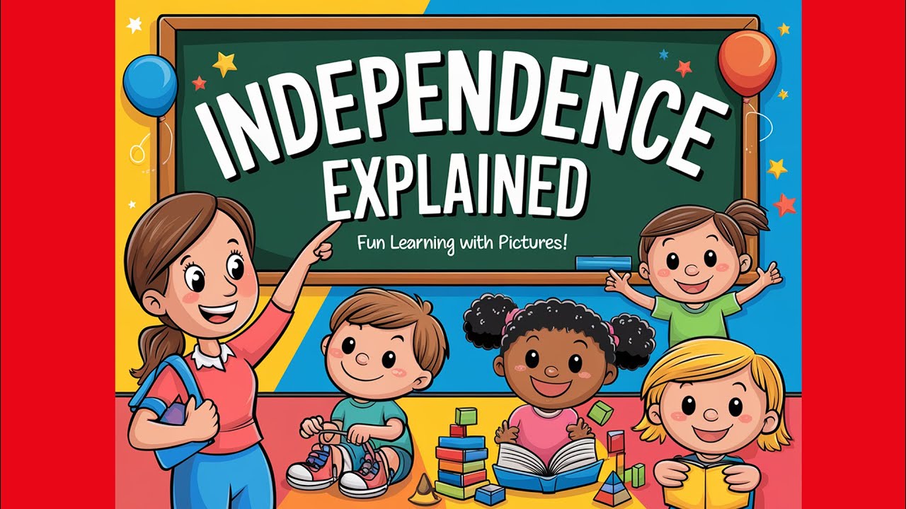 Independence Explained for 3rd Graders! | Fun Learning with Pictures ...