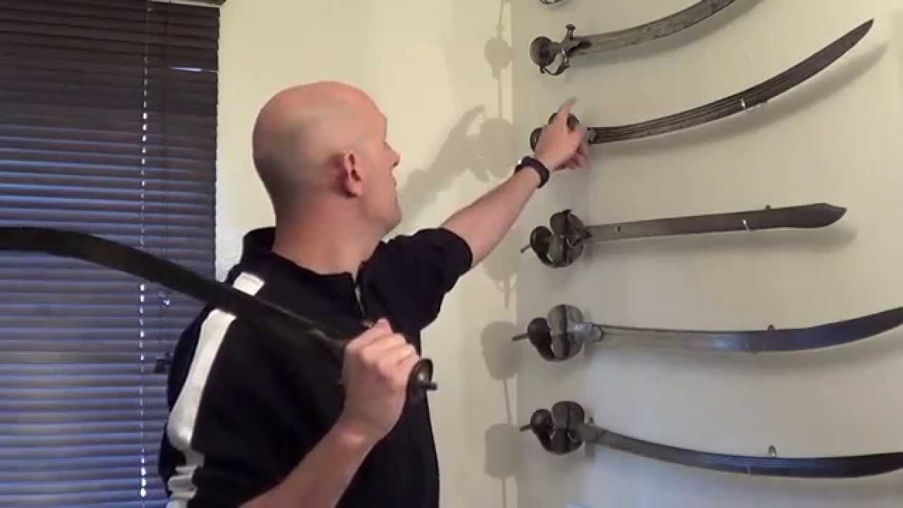 Handle length on swords from India and Viking era Europe - YouTube